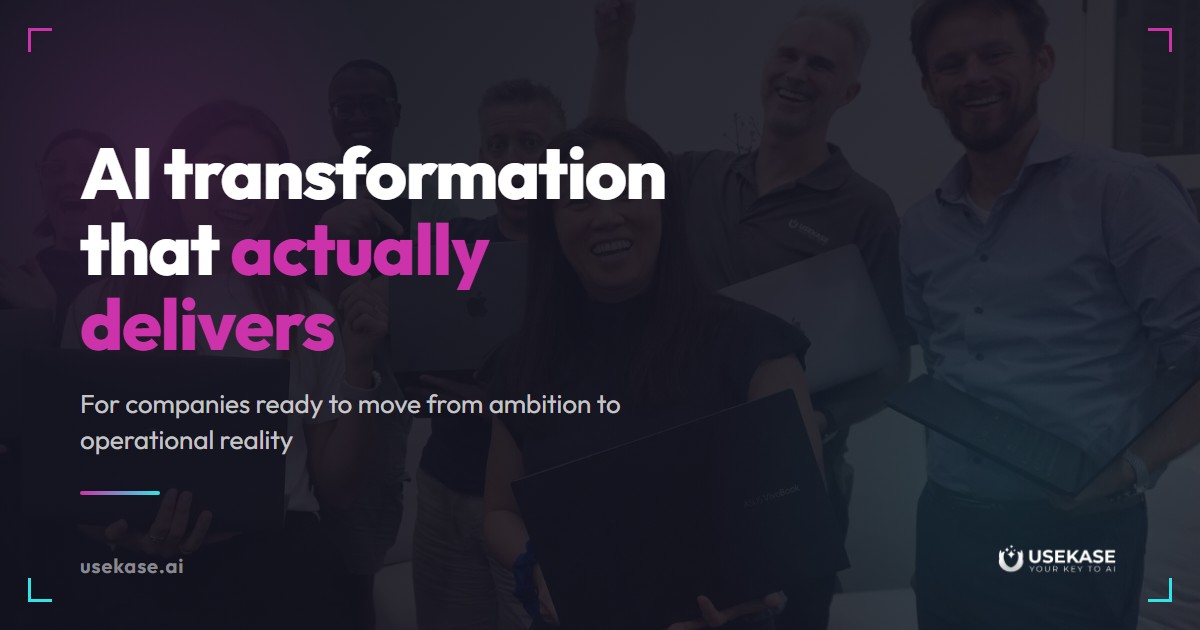 Usekase Ai Ai Transformation That Actually Delivers